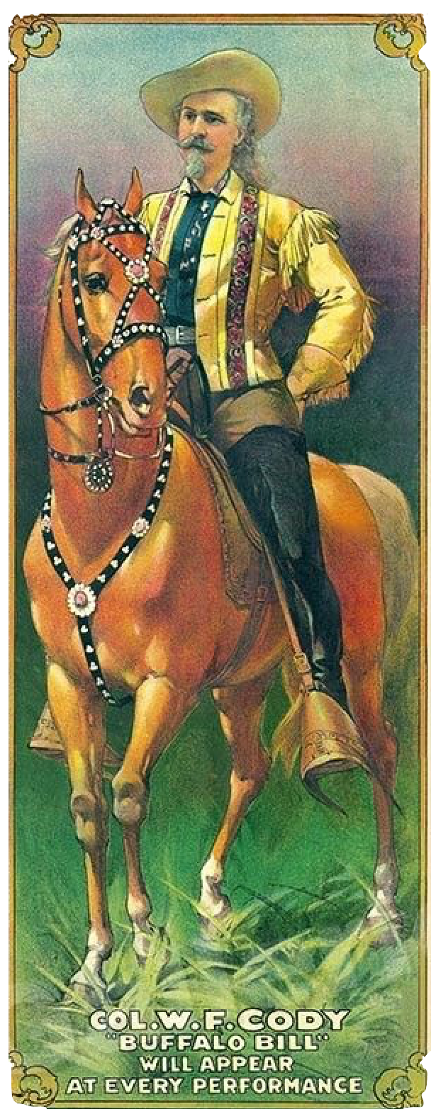 Buffalo Bill Cody - The Wild West - Ephemera | Moms Craft Club
