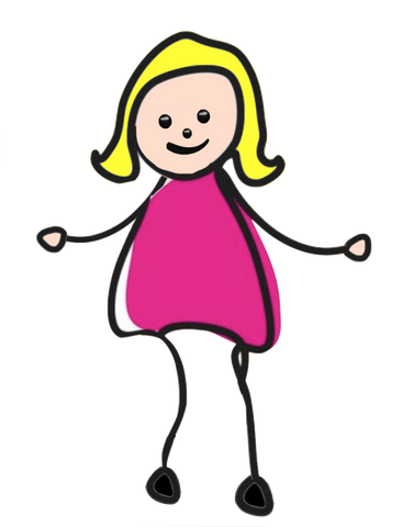 Clipart Girl Stick Figure